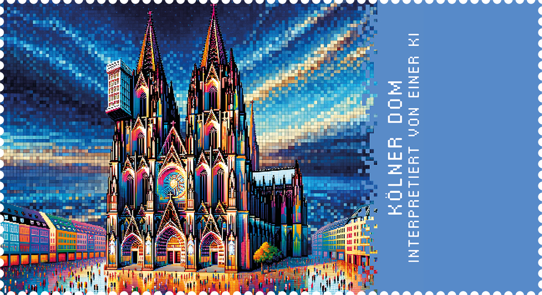 Krypto-Briefmarke als Serie | Deutsche Post