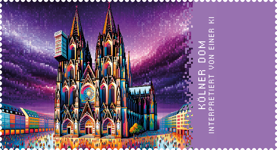Krypto Briefmarke Deutschland