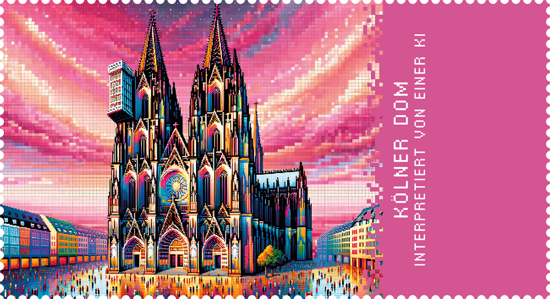 Krypto-Briefmarke als Serie | Deutsche Post